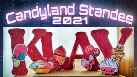 Candyland Styro Backdrop