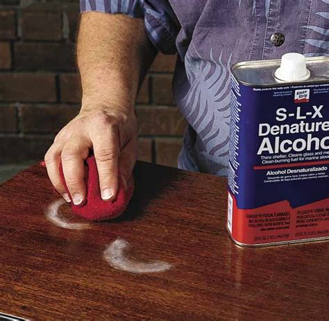 Белые пятна на деревянной мебели Много фото