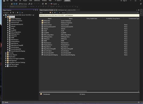 Ssms 21 And My Favorite 4 New Features Love The Sql