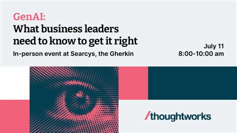 Thoughtworks On Linkedin Generativeai Genai