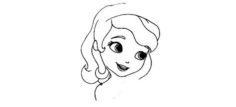 Princess Sofia Drawing Is Complete In 13 Simple Steps