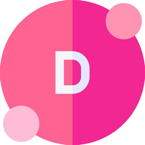 Vitamin D Basic Straight Flat Icon