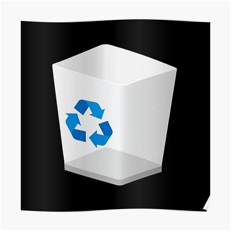 Windows 10 Recycle Bin Empty Poster For Sale By Clubtee Redbubble