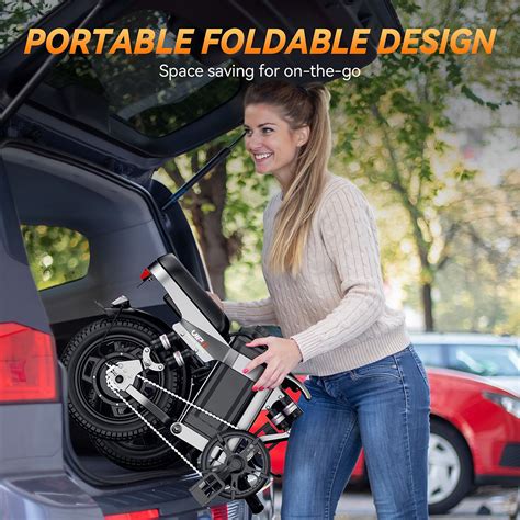 A12 Folding Ebike For Adults Commuter 14 Electric Bike 185 Fold