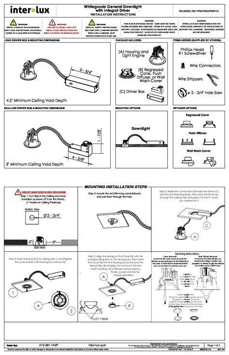 Ceiling Diffuser Installation Instructions Shelly Lighting