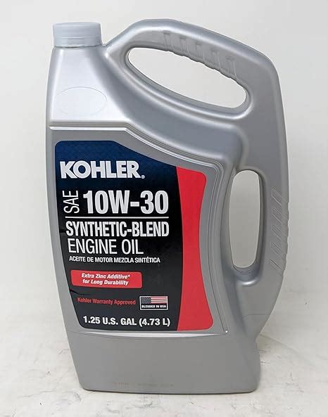 Amazon.com: Kohler 25 357 84-S Genuine OEM 10W-30 Engine Oil 5-Quart Bottle : Automotive