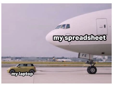 Leah Jeon On Linkedin Excel Meme Memes Funny Excelmeme