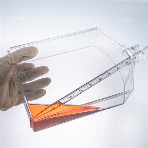 High Quality Laboratory 225 Cm2 Plastic Sterile Cell Tissue Culture