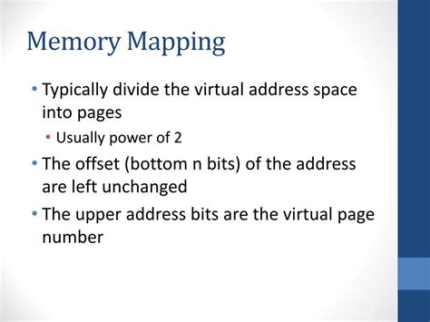 Ppt Memory Mapping Powerpoint Presentation Free Download Id3869873