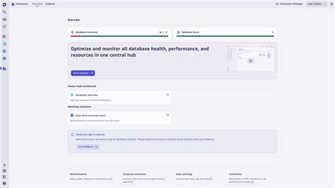 Databases Monitoring And Observability Dynatrace Hub