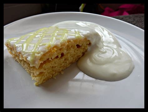 The Jam Diaries Lemon Drizzle Slices