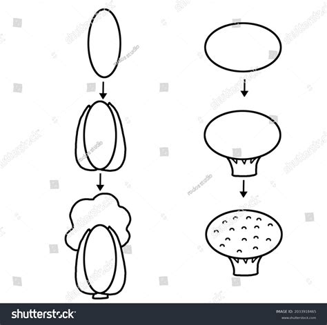 모양으로 그리기귀엽고 쉬운 그림 안내 책자드로잉 스톡 일러스트 2033918465 Shutterstock