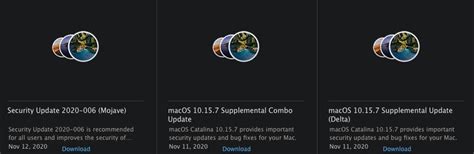 Apple Stops Offering Standalone Update Packages In Macos Big Sur
