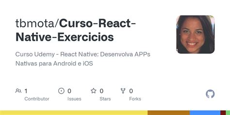 Github Tbmotacurso React Native Exercicios Curso Udemy React