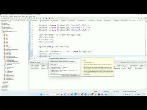 Day 16 Collections Day 2 ArrayList Of Objects And Nested ArrayList YouTube