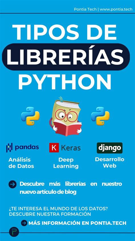 TIPOS DE LIBRERÍAS DE PYTHON Tecnicas de aprendizaje Libreria