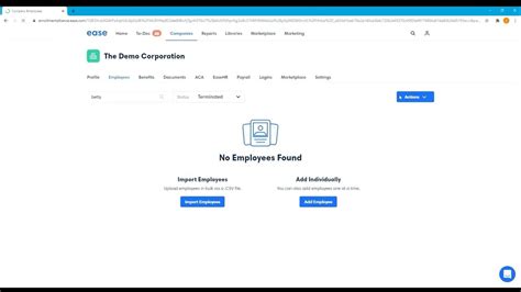 Ease Training - Rehiring an Employee - YouTube