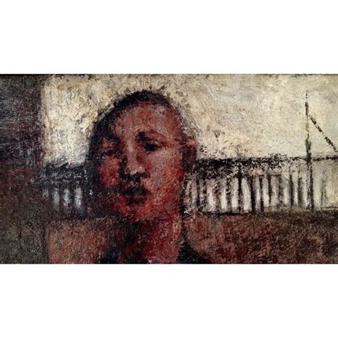 Traditional Head And Bridge Oil Painting By Jack Simcock Original Art