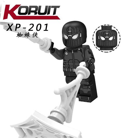 Marvel Spider Man Stealth Suit Mcu Xp 201 Minifigures Brixtoy