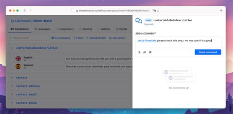 Introducing Translation Comments Simplelocalize