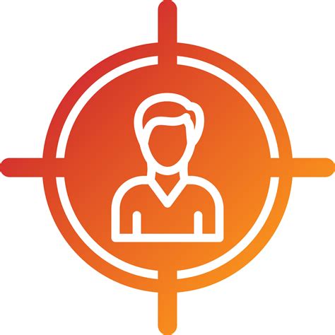 Target Audience Icon Style 6069518 Vector Art At Vecteezy