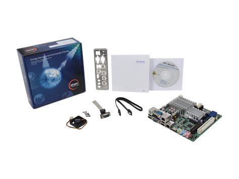 Jetway Jnf9d 2700 Intel Atom D2700 2 13ghz Dual Core Mini Itx Motherboard Cpu Combo
