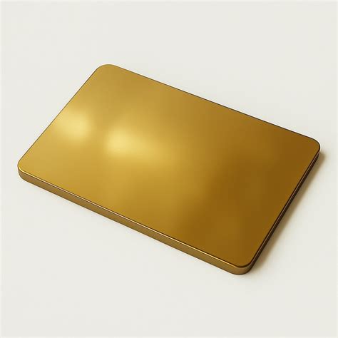 Polished Brass Sample The Copper Bath Company