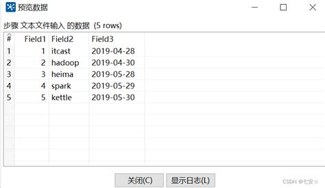 第四章kettle的基本功能（tsv文件的抽取） kettle 如何生成data 1 csdn博客