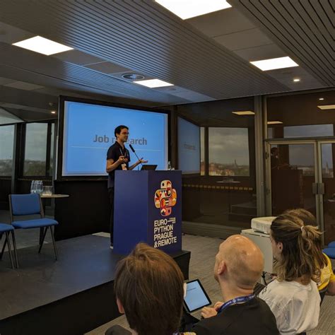giordano tuvo on linkedin europython python pycon conference