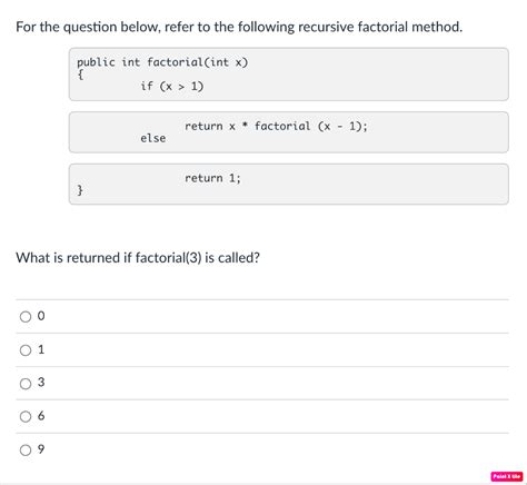 Solved For The Question Below Refer To The Following Chegg