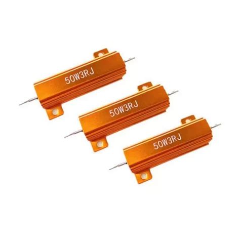 Fixed Resistor Rx24 100w Power Aluminum Wirewound Resistor Led Load
