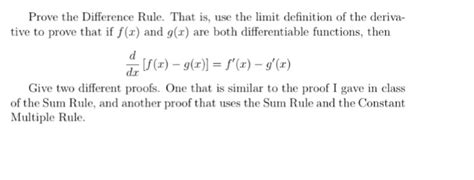 Solved Professor Asked For Two Proofs I Attached A Sample Chegg Com
