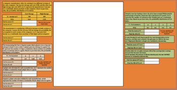 Transforming Random Variables AP Statistics Thanksgiving Digital Reveal