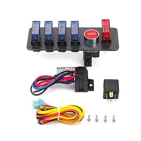 12v 30a 토글 스위치 패널 Arl Ayp01 디바이스마트