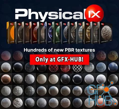 CGAxis – Physical 9 – PBR Textures Collection Complete » GFX-HUB 2.0 Creative Community