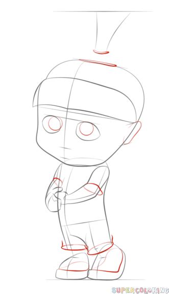 How To Draw Agnes From Despicable Me Step By Step Drawing Tutorials