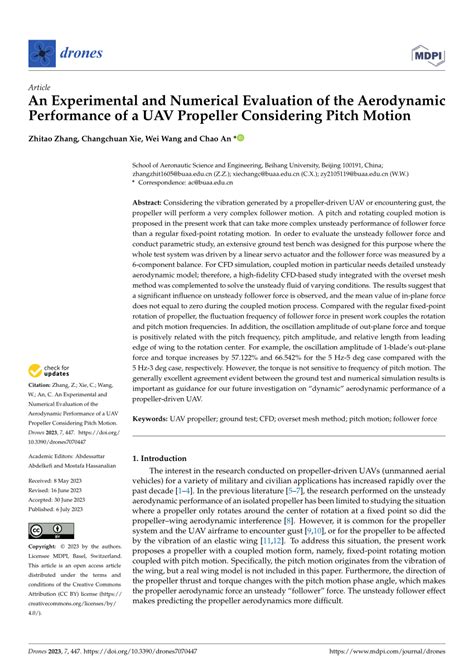 Pdf An Experimental And Numerical Evaluation Of The Aerodynamic