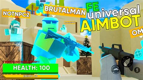 Roblox Fe Script Showcase Episode160universal Aimlock Youtube