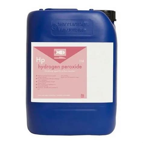 Hydrogen Peroxide Liquid Packaging Hdpe Jars At ₹ 40kg In Nagpur