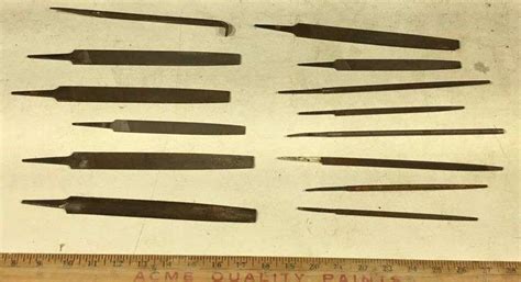 14 Pc Assorted Files Sherwood Auctions