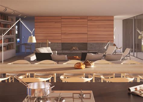 Ström Architects Designs A Cantilevered House Hanging Over A Wall