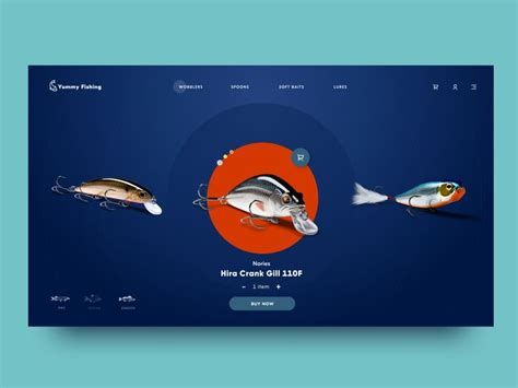 Fishing Ecommerce Website Web Design Inspiration Web Design Trends Ui Design Trends