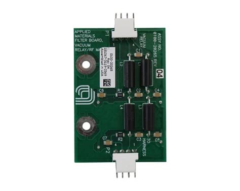 Amat Applied Materials 0100 20265 Rf Match Filter Board Vacuum Relay