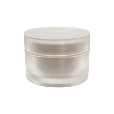 Customizable Cosmetic Cream Jar Packaging Luxurious Frosted Cream Jars