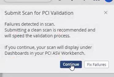 Submit A Scan For PCI Validation