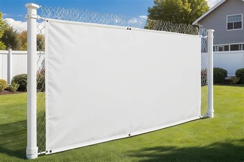 10000 White Banner On Temporary Fence Pictures