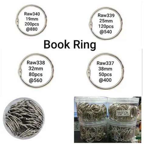 Stainless Steel Book Binding Ring Ring Size 10 Mm At Best Price In Mumbai