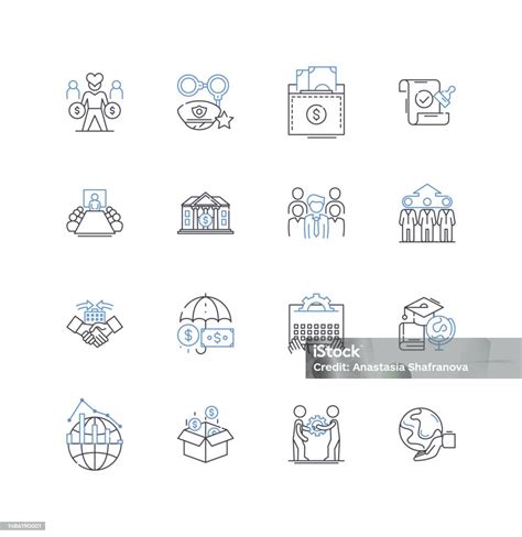 Content Design Line Icons Collection Strategy Messaging Clarity
