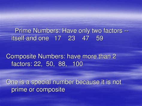Prime And Composite Numbers Ppt Download