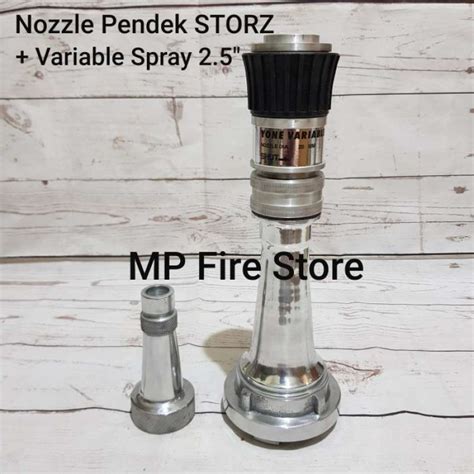 Promo Short Jet Nozzle Nuzzle Pemadam Storz Pendek 2 5 Inch Variable